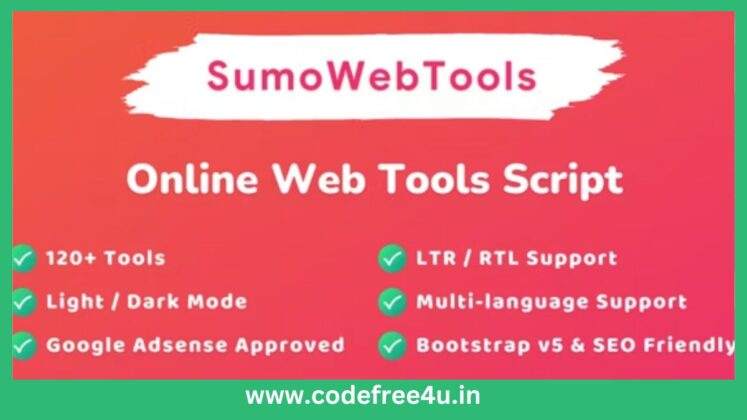 SumoWebTools v2.0 - Online Web Tools Script - nulled